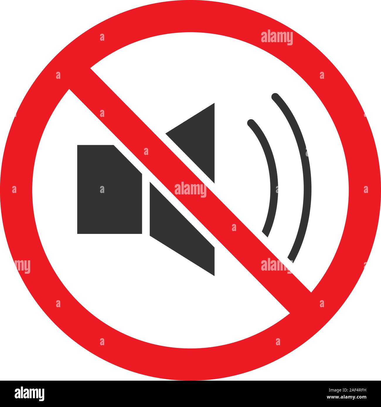 No Loud Sign