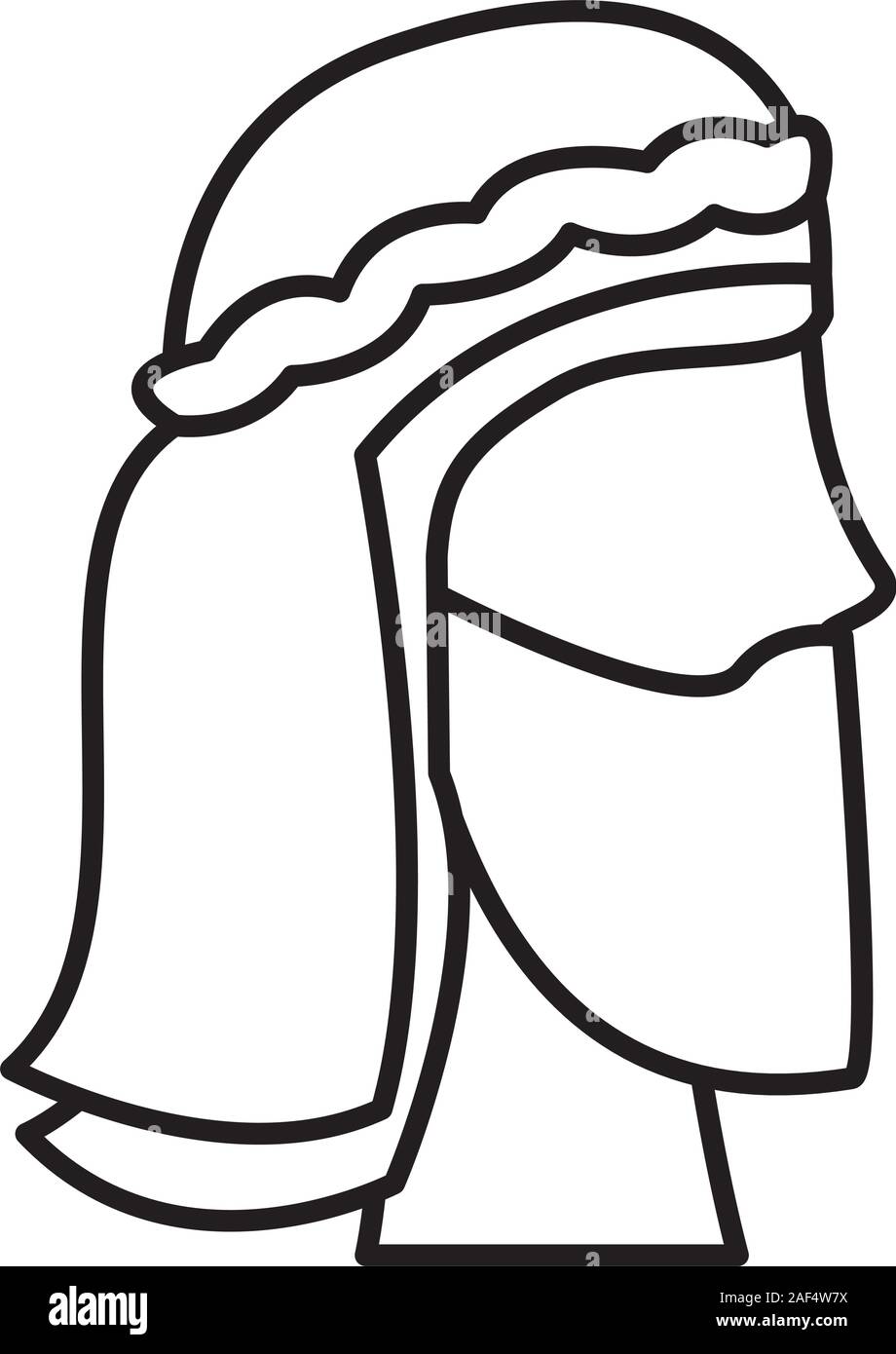 Arabian man head in Black and White Stock Photos & Images - Alamy