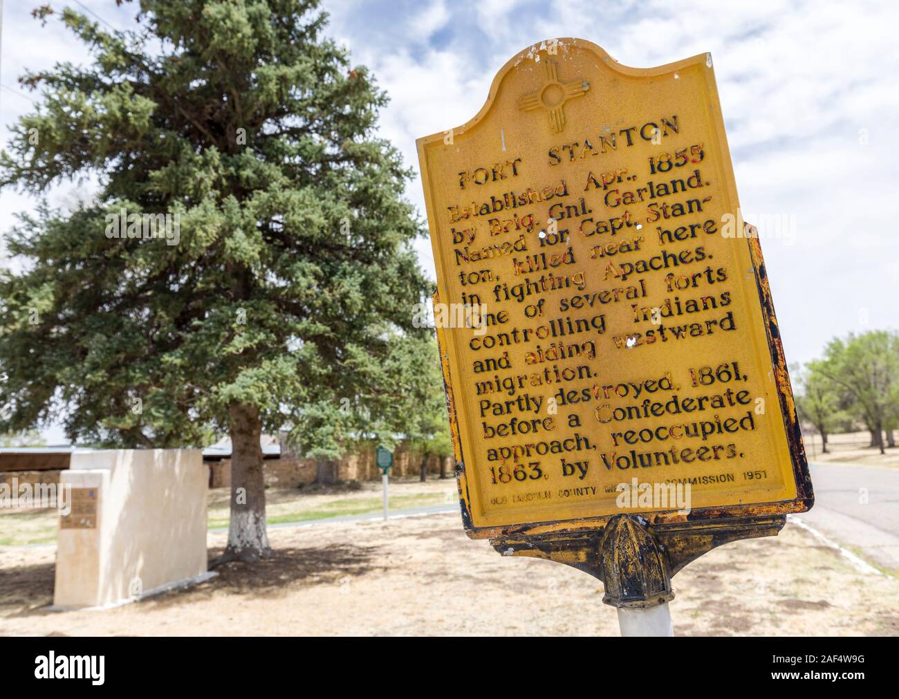 Fort stanton hi-res stock photography and images - Alamy
