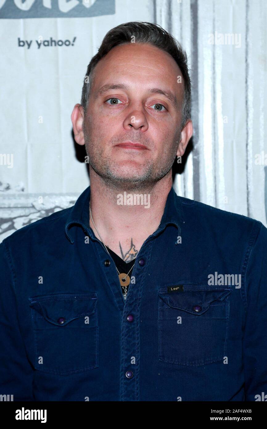 New York, NY, USA. 12 December, 2019. Dave Hause at the BUILD Speaker ...