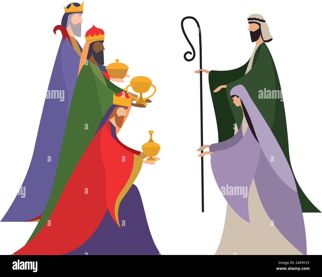 Three Wise Men Cut Out Stock Images & Pictures - Alamy