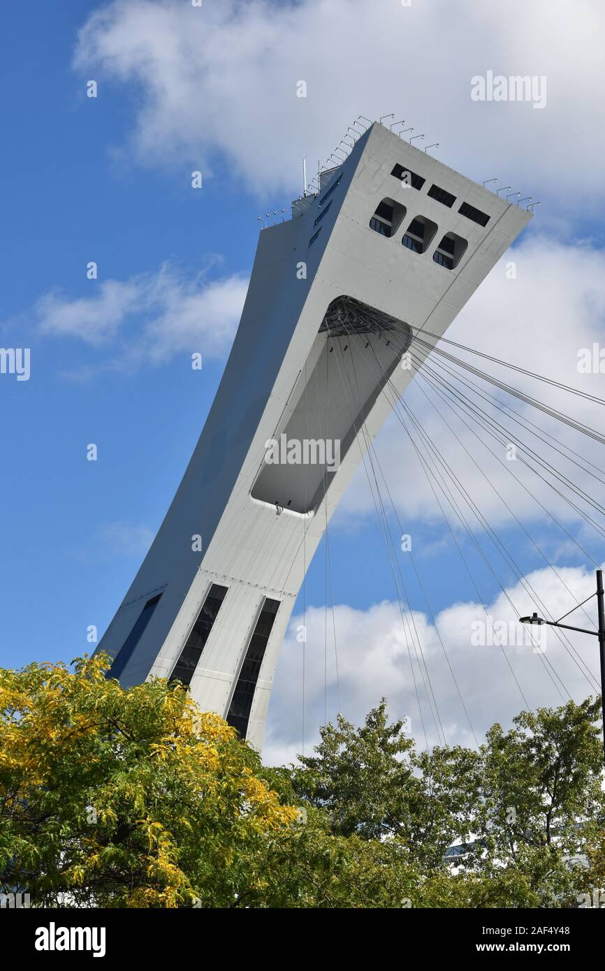 Montreal tower observatory hi-res stock photography and images - Alamy