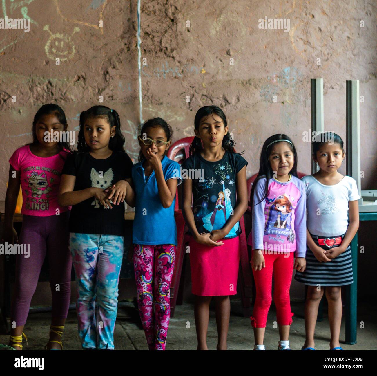 Hispanic children playing games in Santa Rosa Guatemala Stock Photo - Alamy