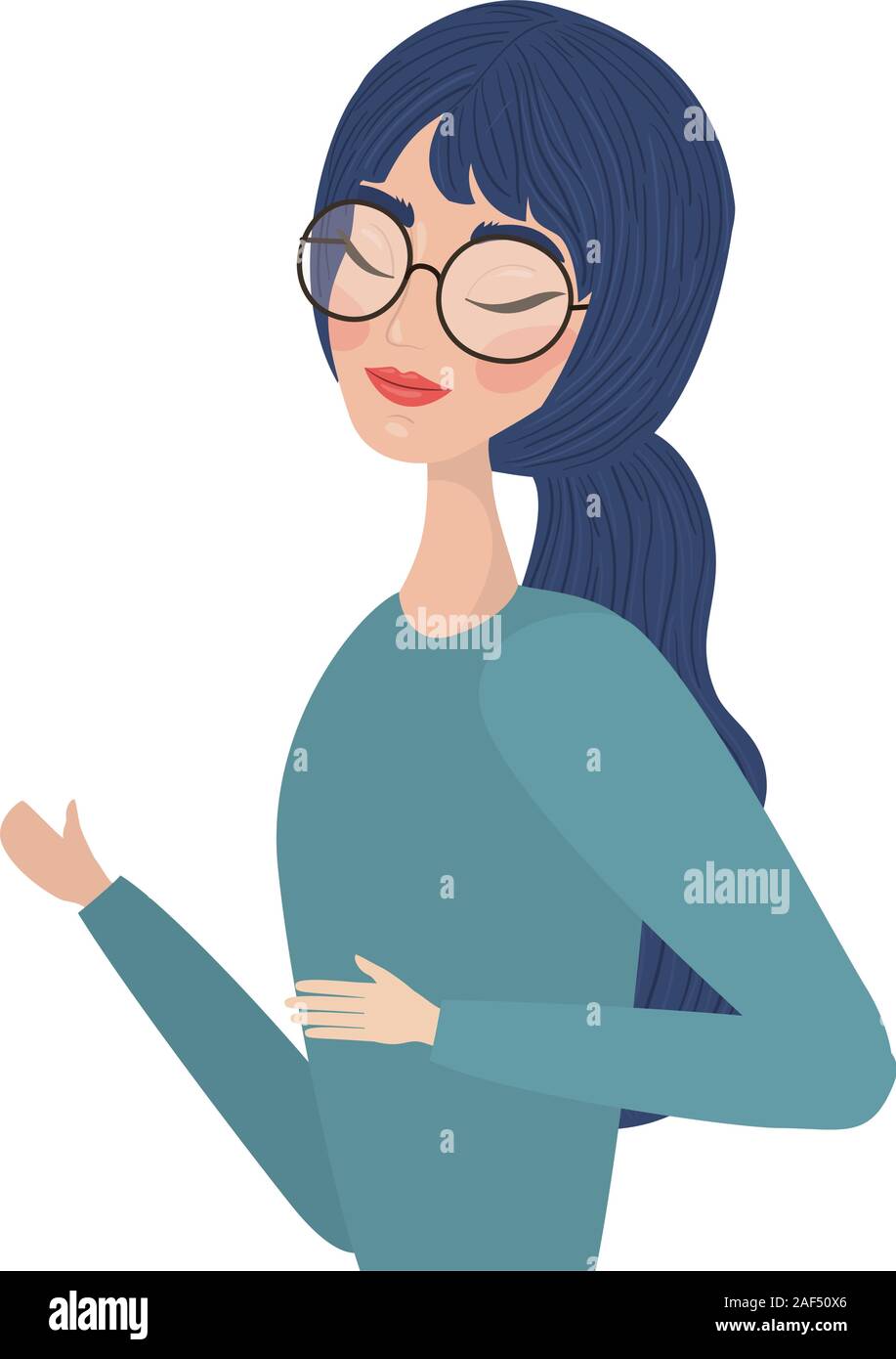 Woman cartoon drawing vector design Stock Vector Image & Art - Alamy