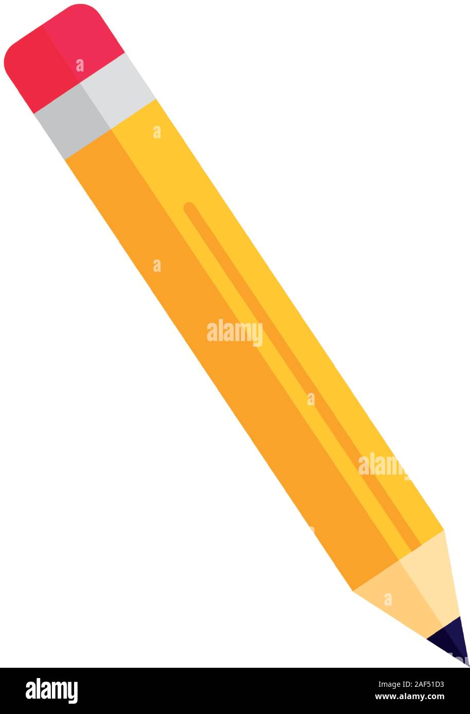 pencil to write on white background vector illustration design vector ...