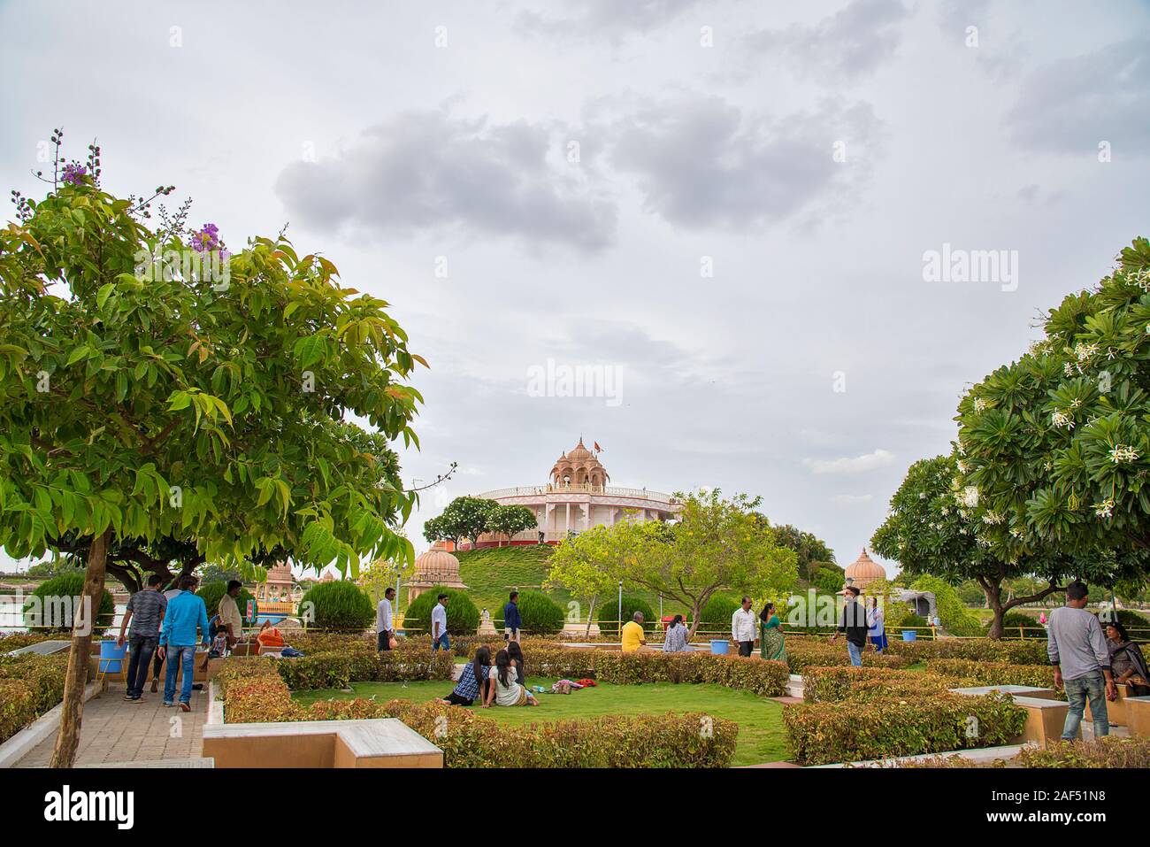 SHEGAON, MAHARASHTRA, INDIA, 10 JULY 2017 : Unidentified tourist ...