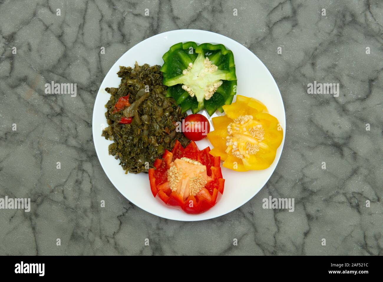 Caribbean food plate hi-res stock photography and images - Alamy