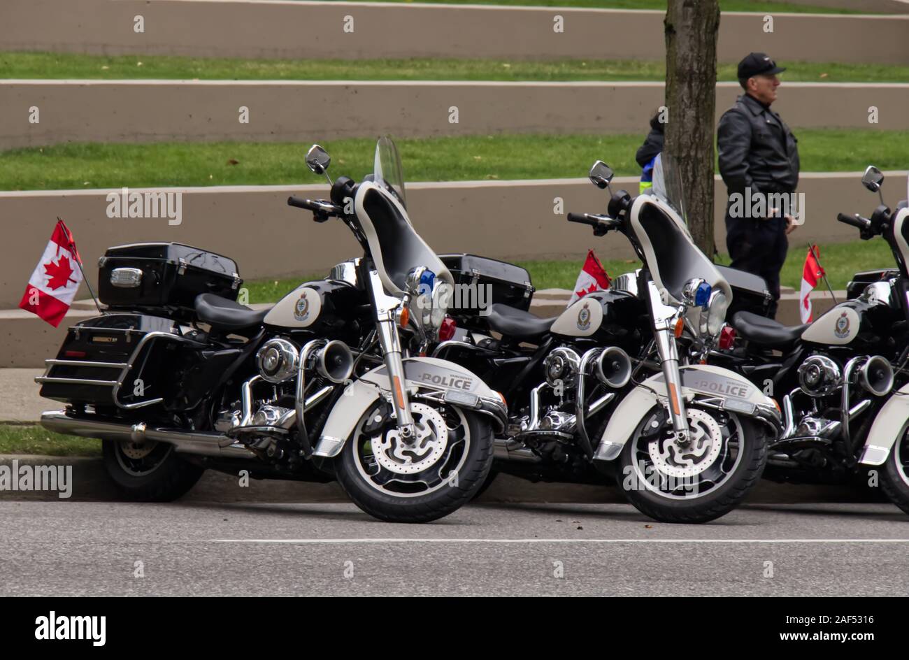 Canada police motorcycle hi-res stock photography and images - Alamy