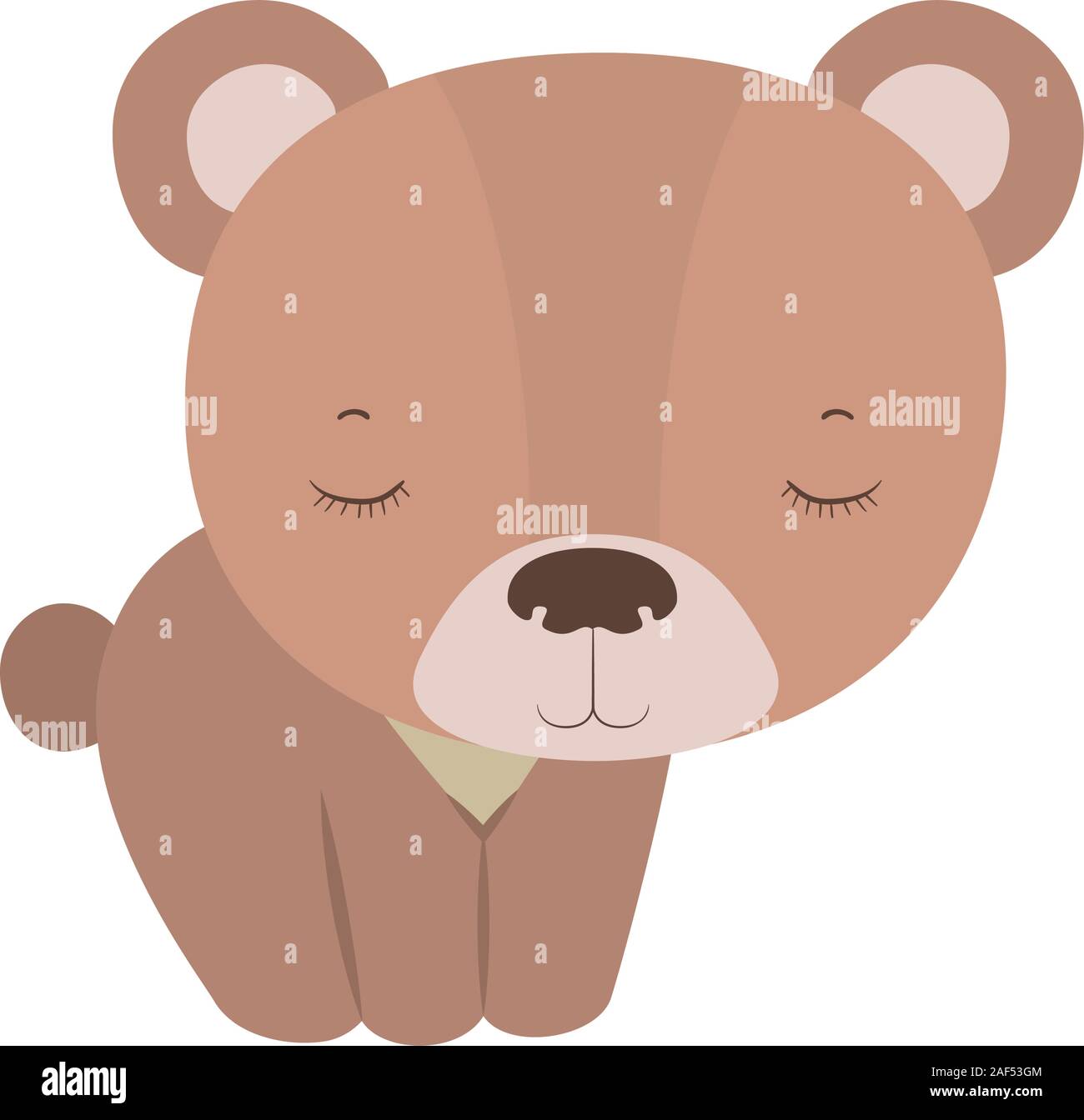 Isolated cute bear cartoon vector design Stock Vector Image & Art - Alamy