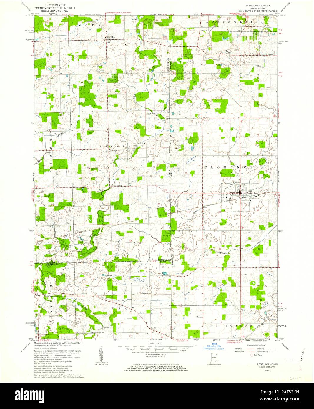 Edon ohio hi-res stock photography and images - Alamy