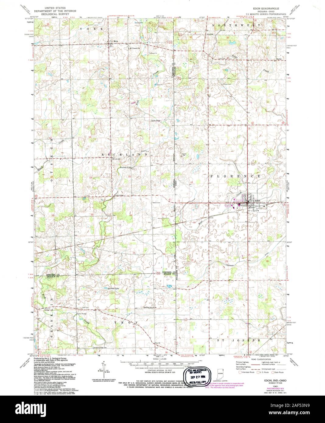 Edon ohio hi-res stock photography and images - Alamy