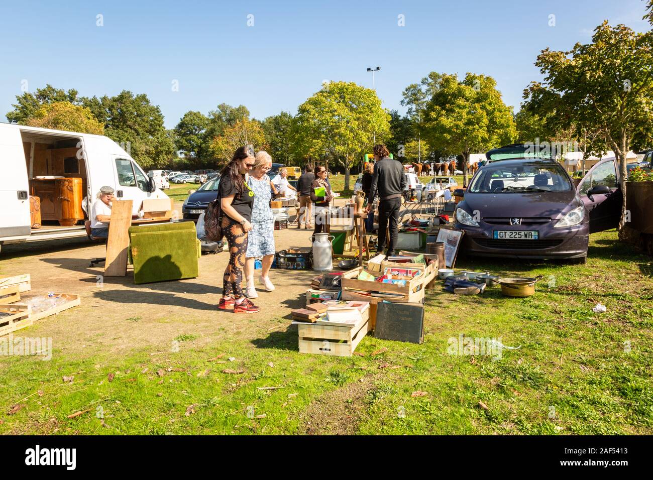Outdoor flea market hi-res stock photography and images - Alamy