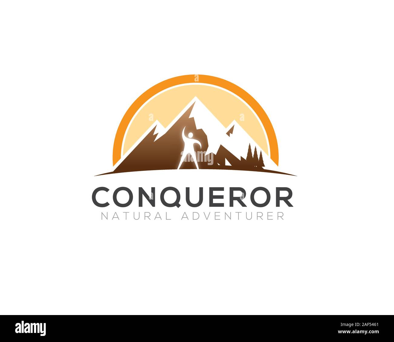 Man standing arms raised Stock Vector Images - Alamy