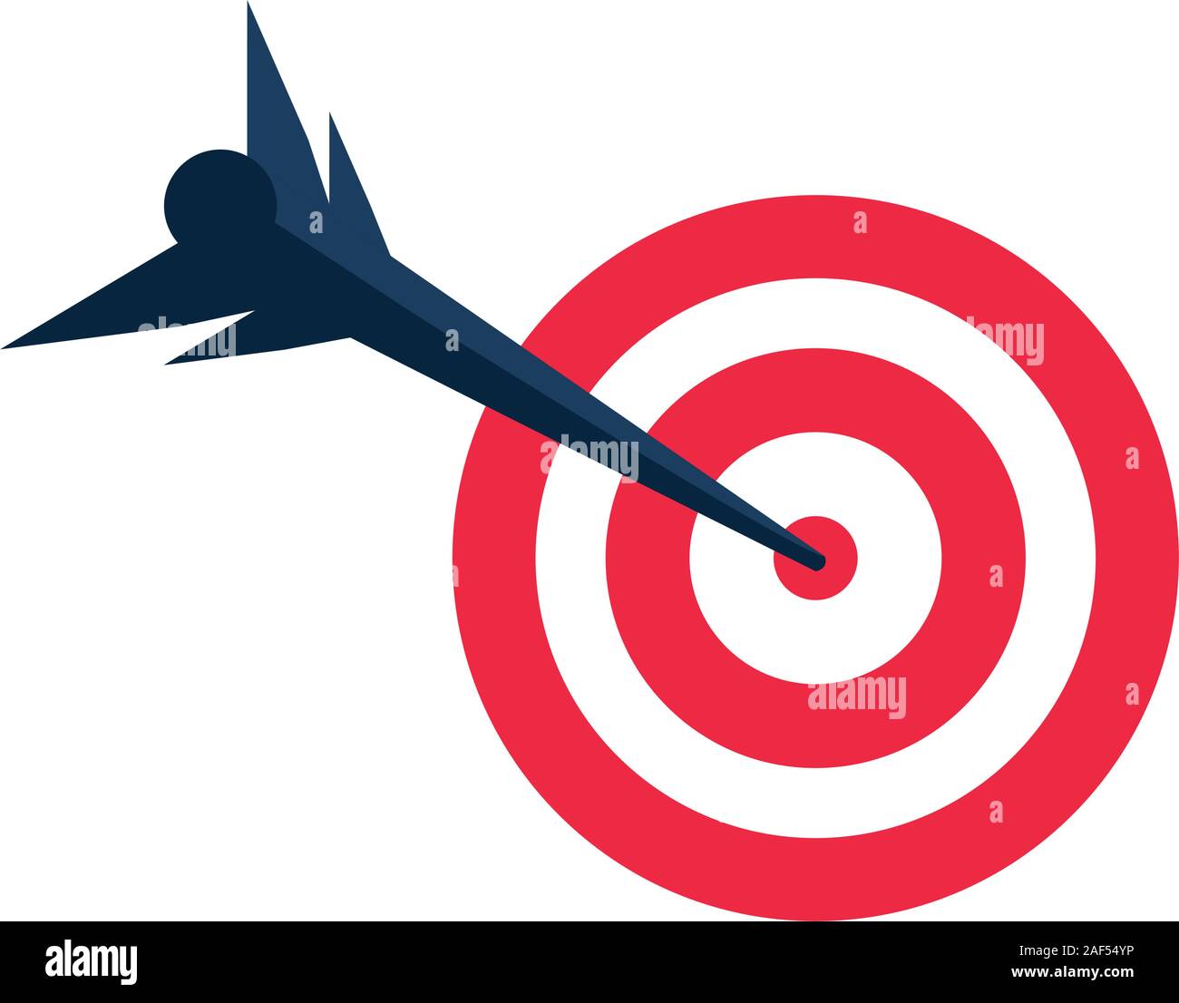 target shooting on white background vector illustration design Stock ...