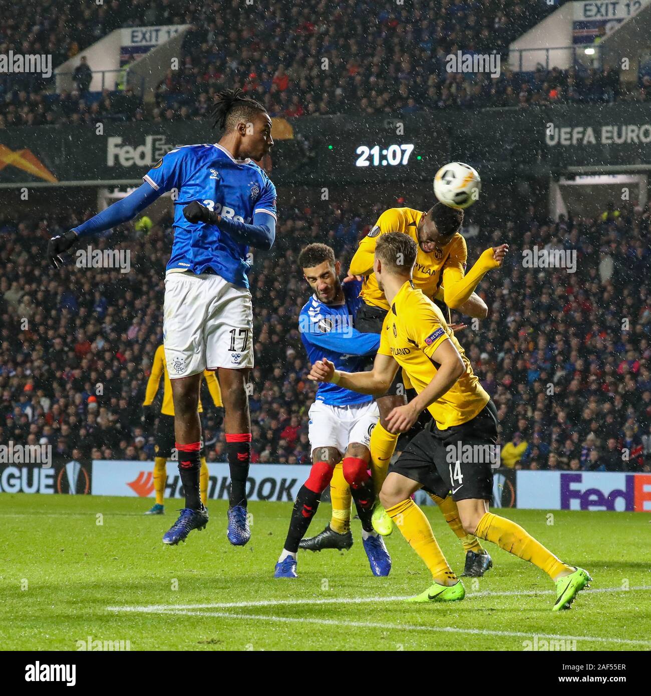 Ibrox stadium ball boys hi-res stock photography and images - Alamy