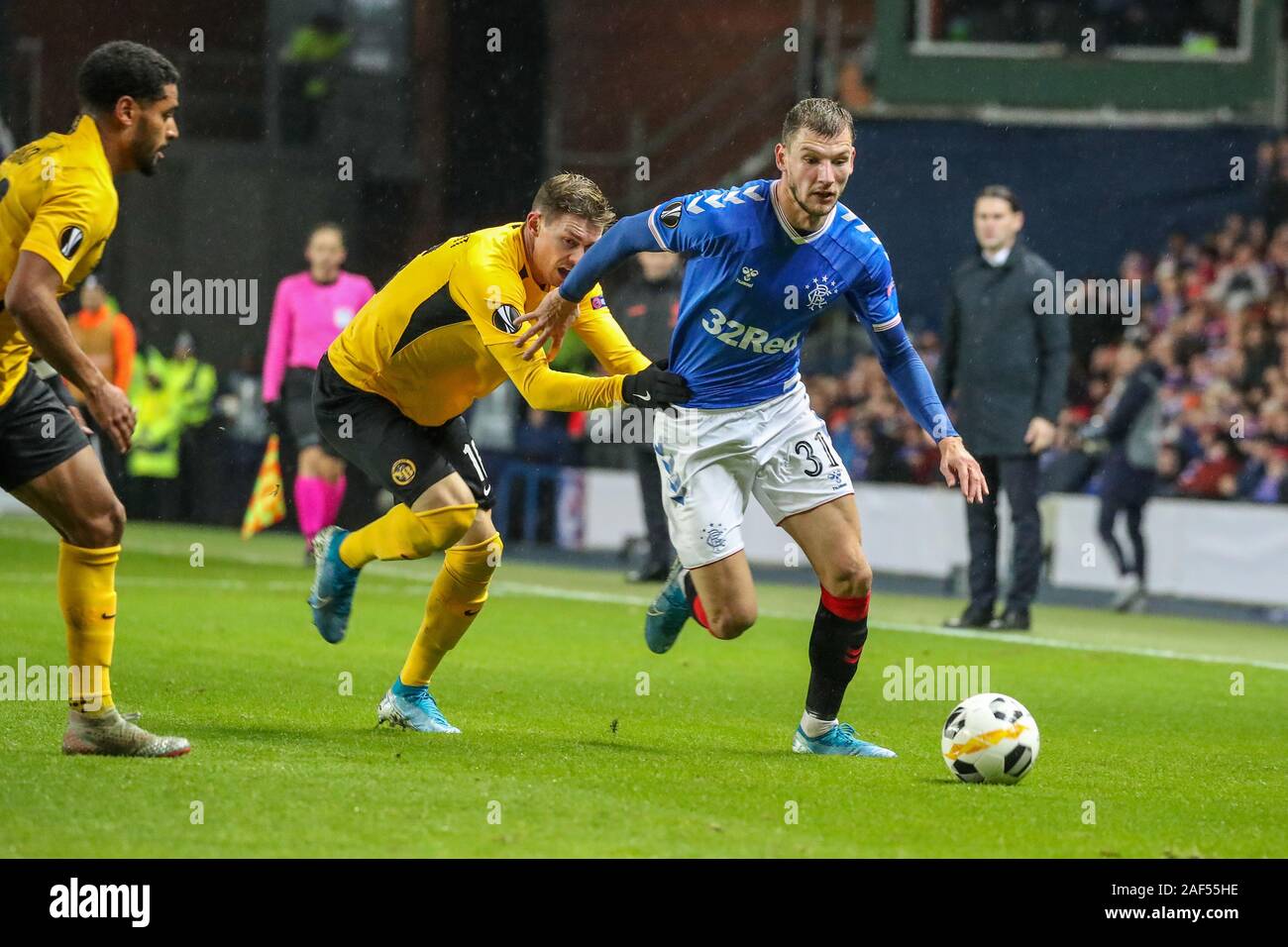 Ibrox stadium ball boys hi-res stock photography and images - Alamy