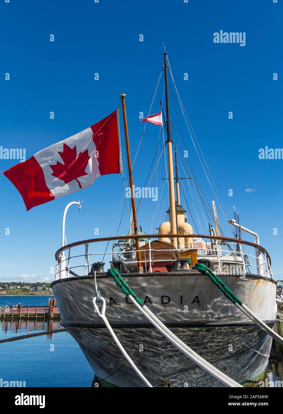 Acadia Oceanographic Ship in Halifax Stock Photo - Alamy