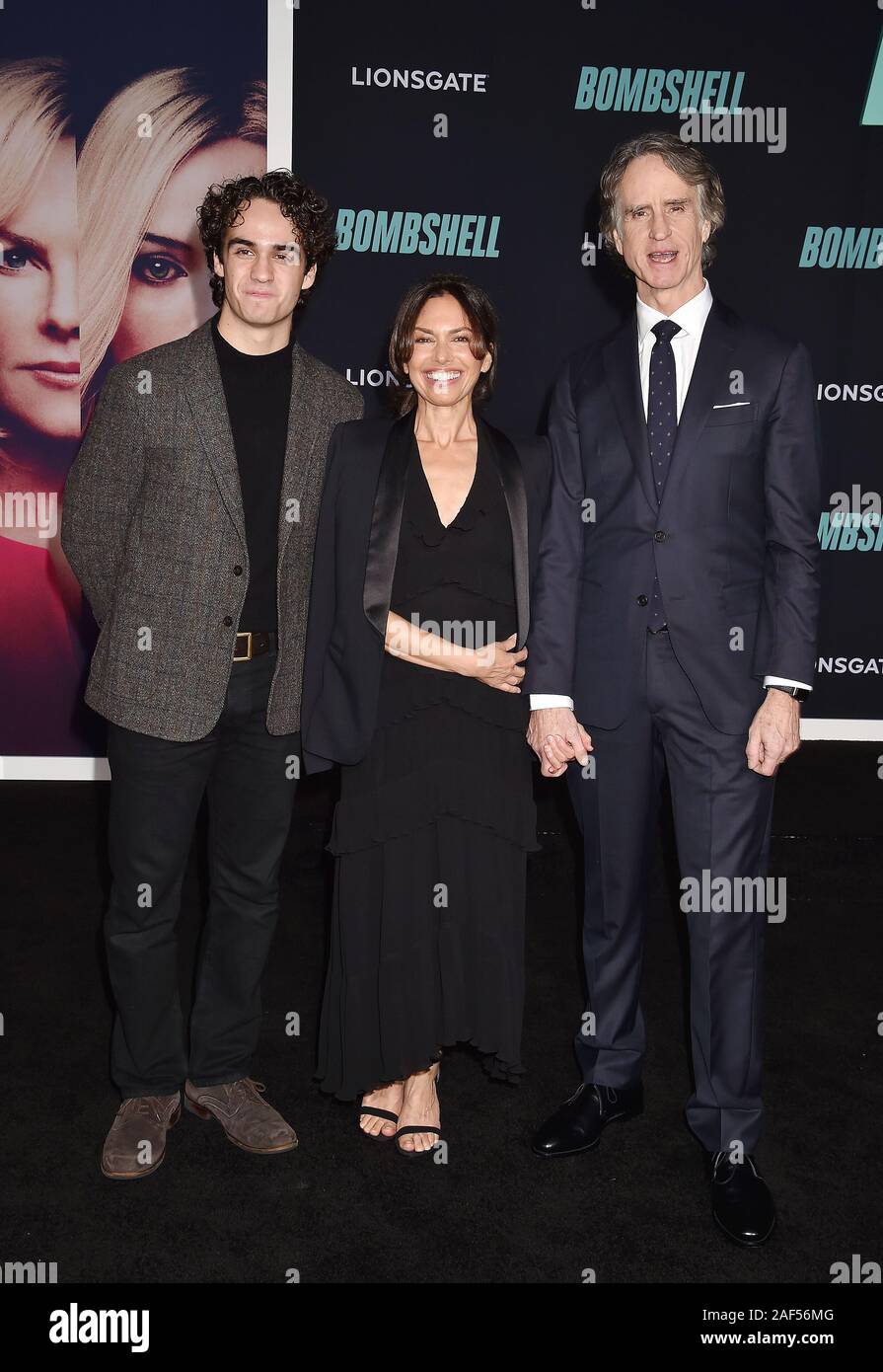 WESTWOOD, CA - DECEMBER 10: (L-R) Sam Roach, Susanna Hoffs and Jay ...