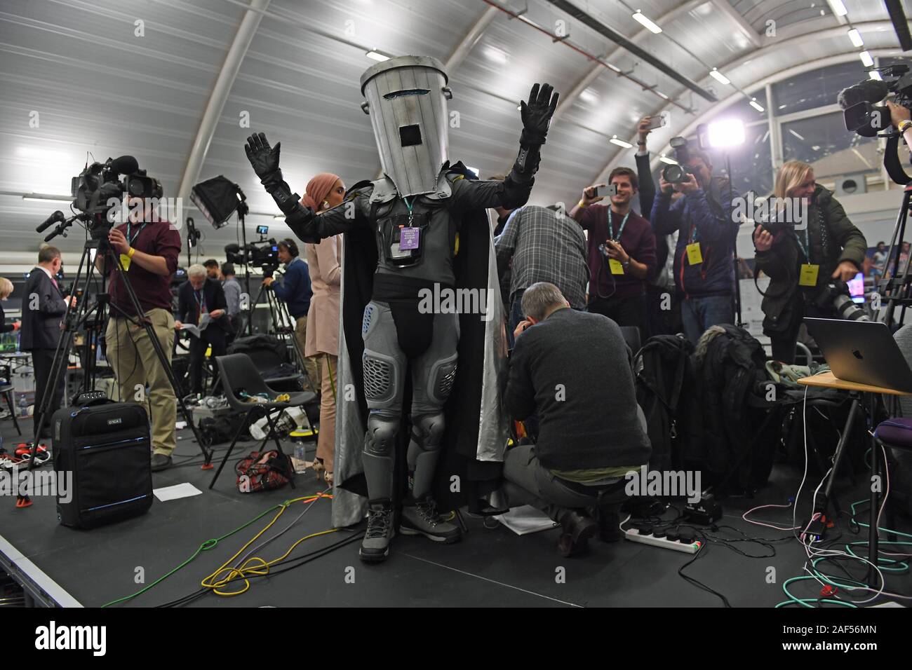 Candidate Count Binface waits for the result at the Prime Minister's ...