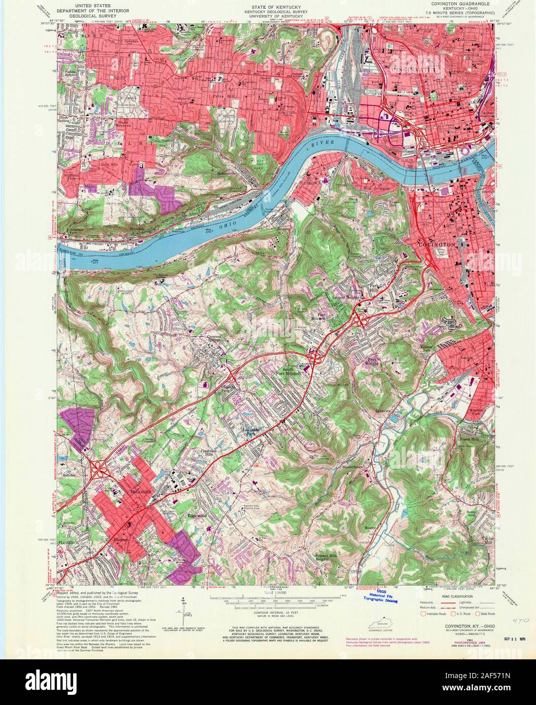 Covington ohio map hi-res stock photography and images - Alamy