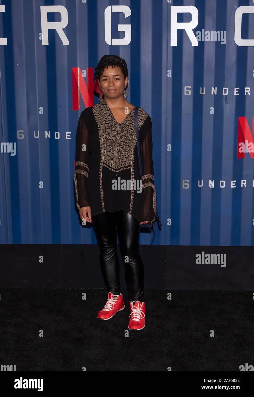 New York, NY, USA - December 10, 2019: Alexis Floyd attends Netflix's ...