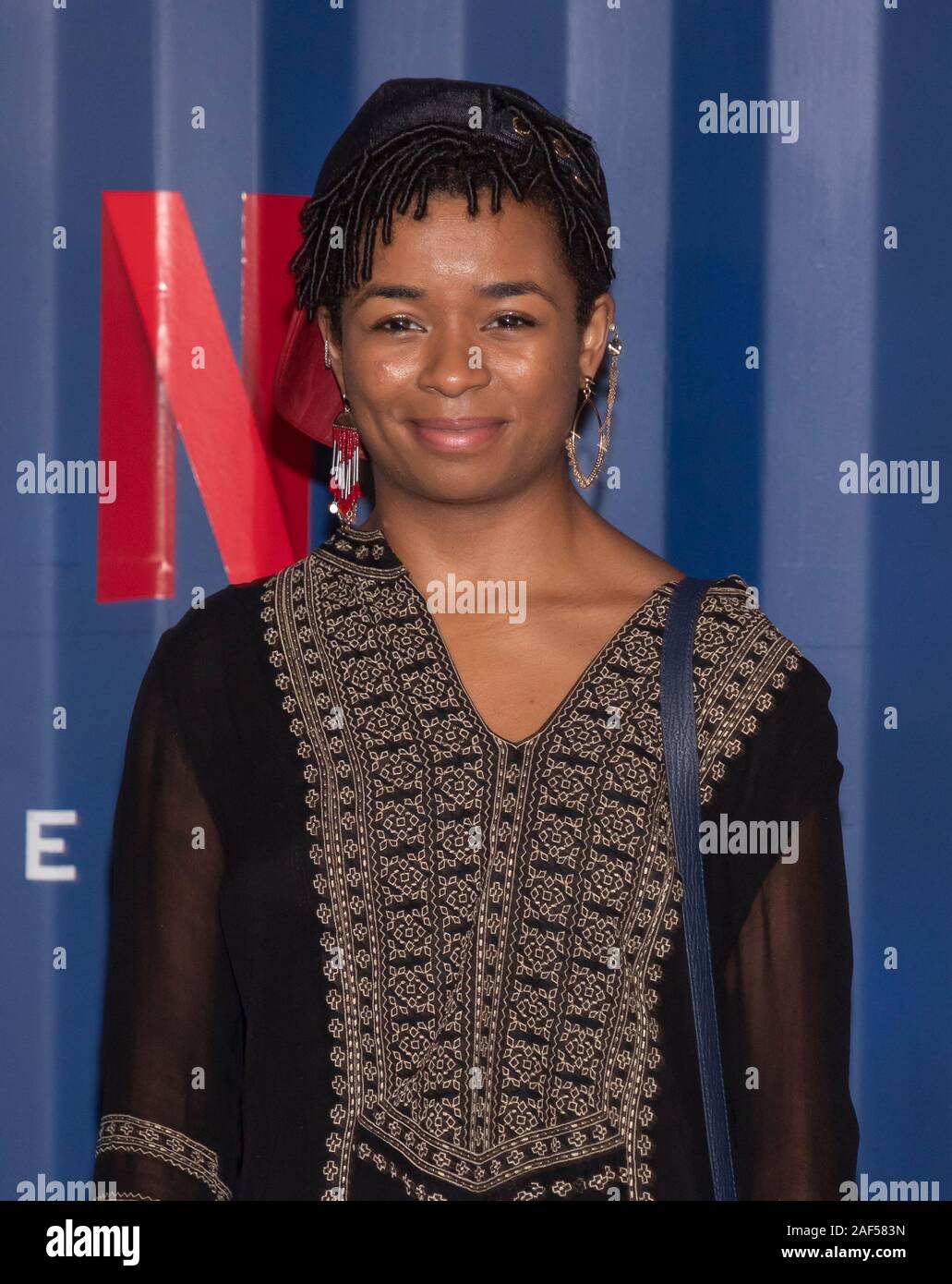 New York, NY, USA - December 10, 2019: Alexis Floyd attends Netflix's ...