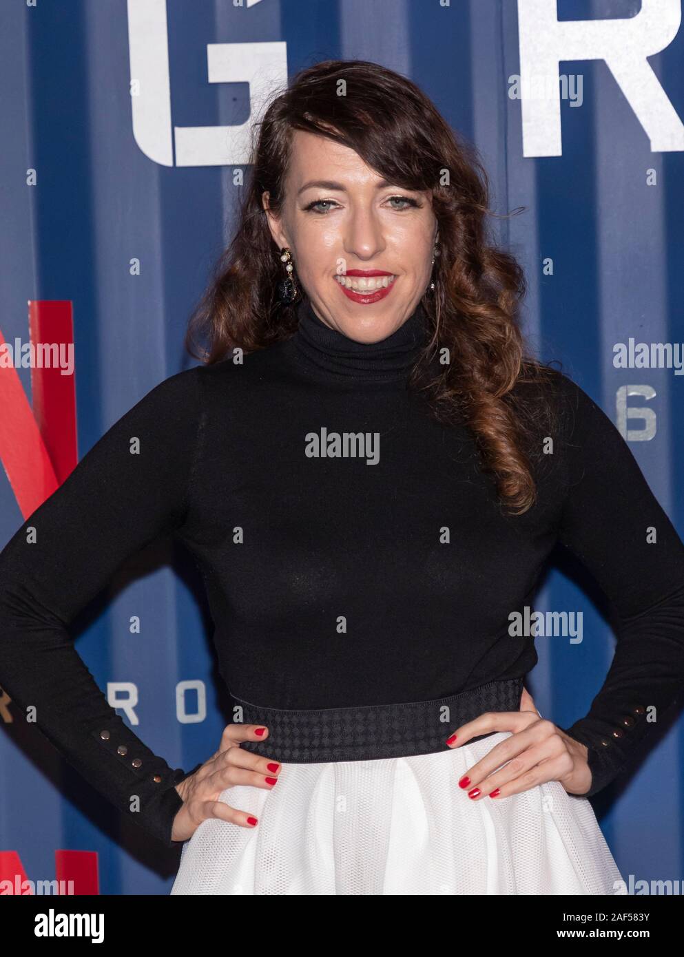 New York, NY, USA - December 10, 2019: Rachel Ryle attends Netflix's "6 ...