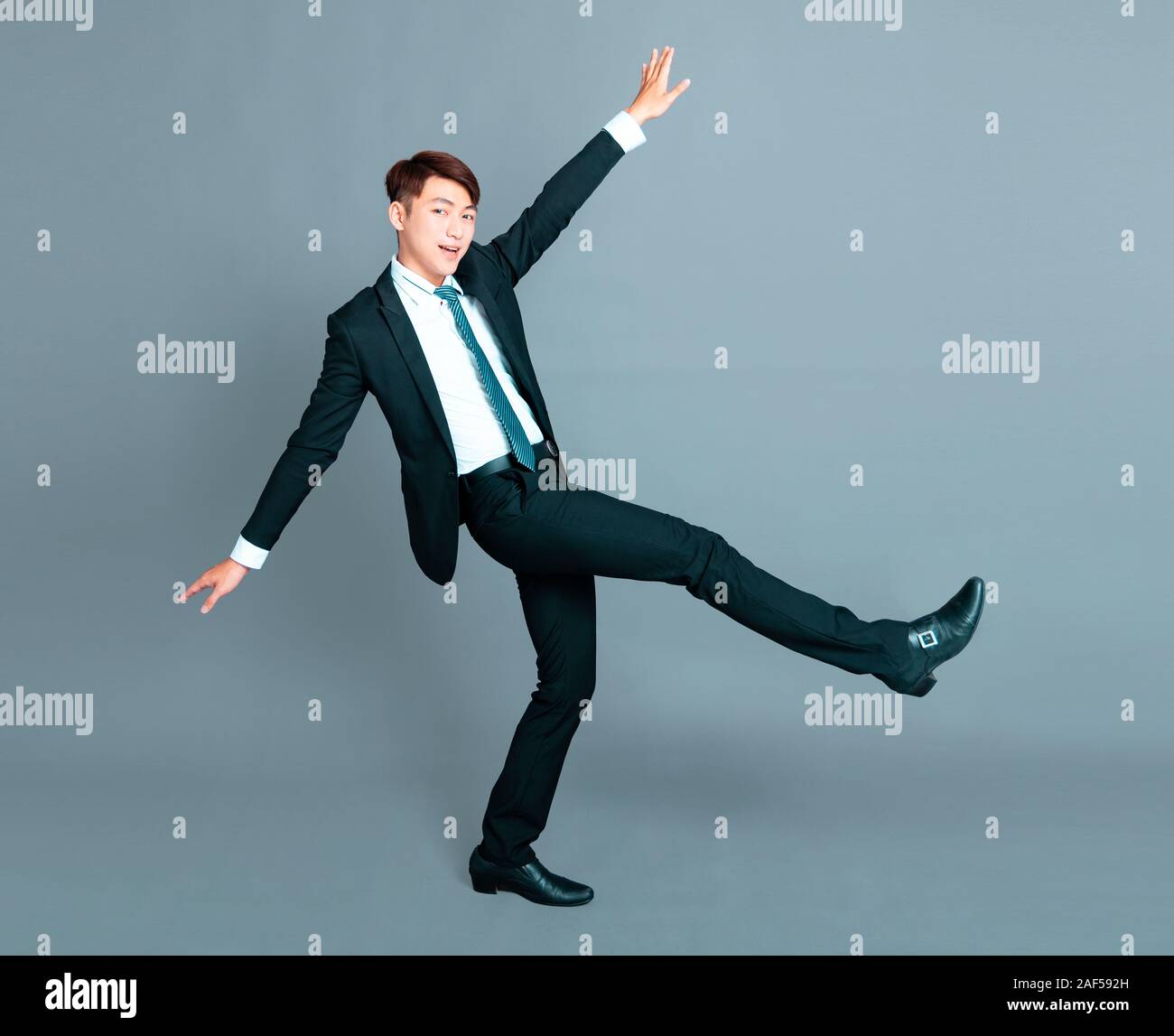 Businessman happy man success hi-res stock photography and images - Alamy