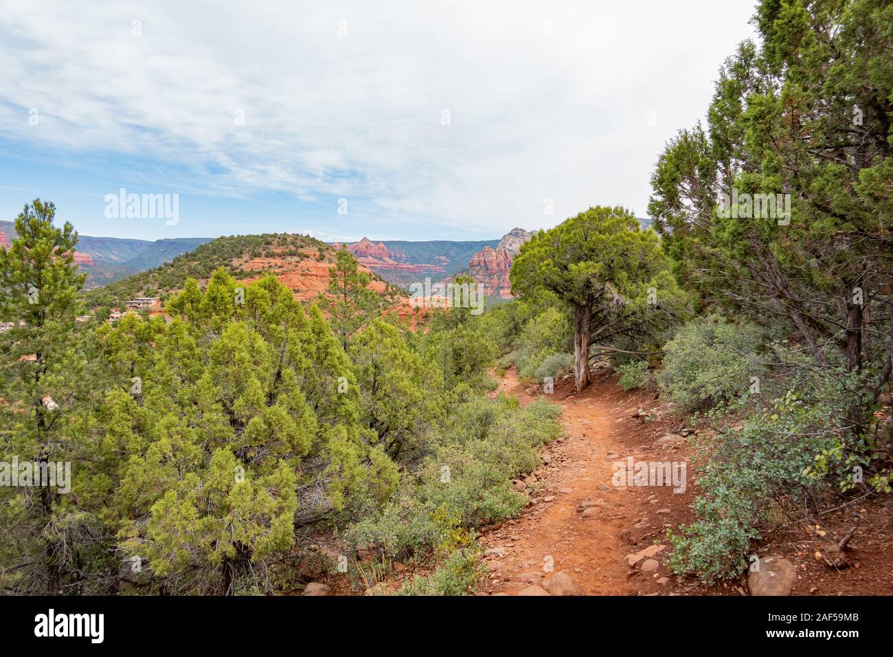 Beautiful nature landscape of the famous Sedona at Arizona Stock Photo ...