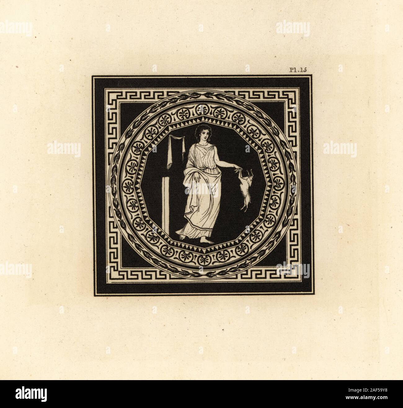 Roman border pattern hi-res stock photography and images - Alamy