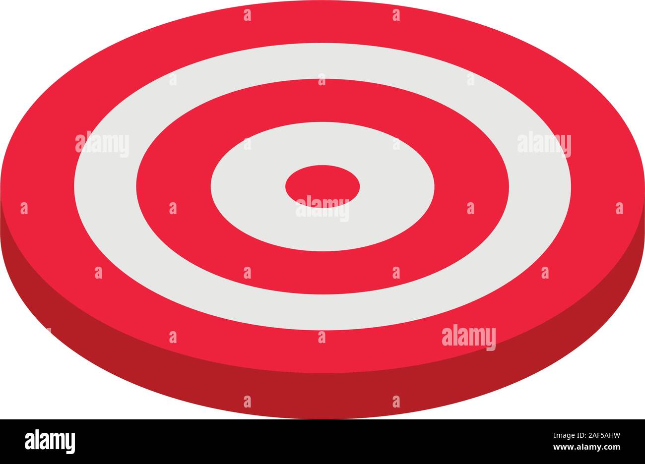 target shooting on white background vector illustration design Stock ...