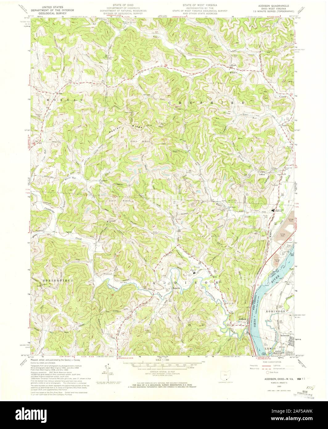 Map of addison Cut Out Stock Images & Pictures - Alamy