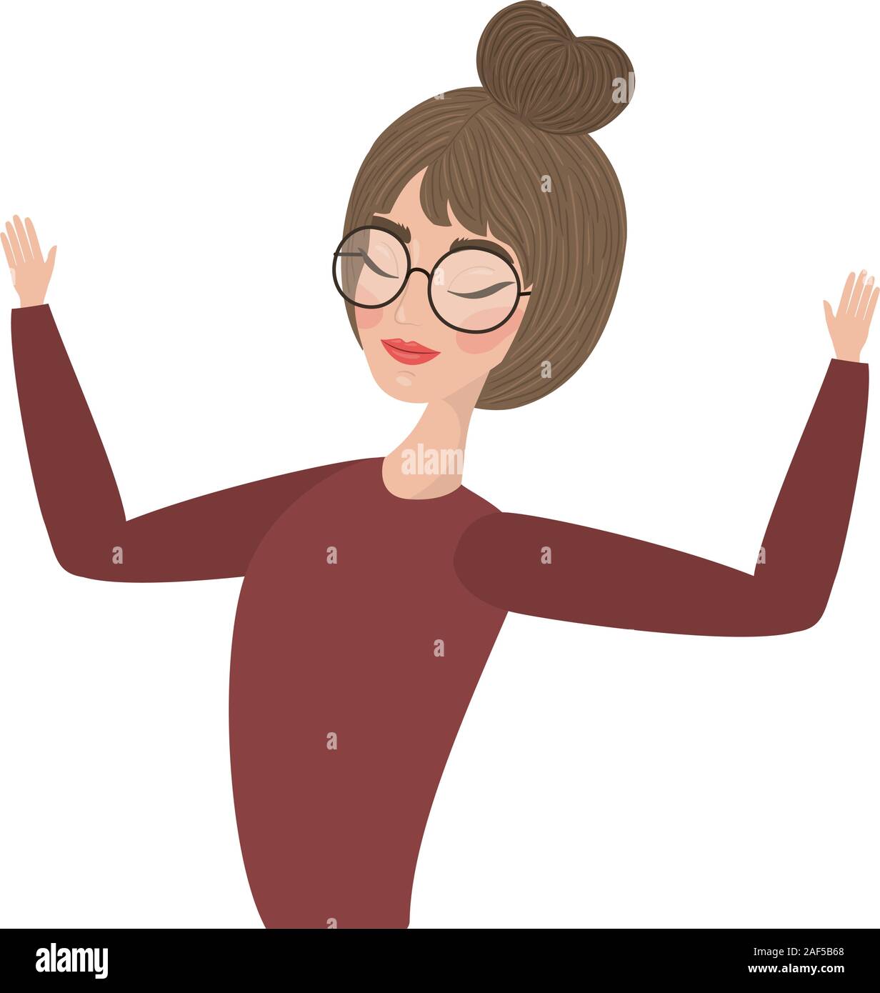 Woman cartoon drawing vector design Stock Vector Image & Art - Alamy