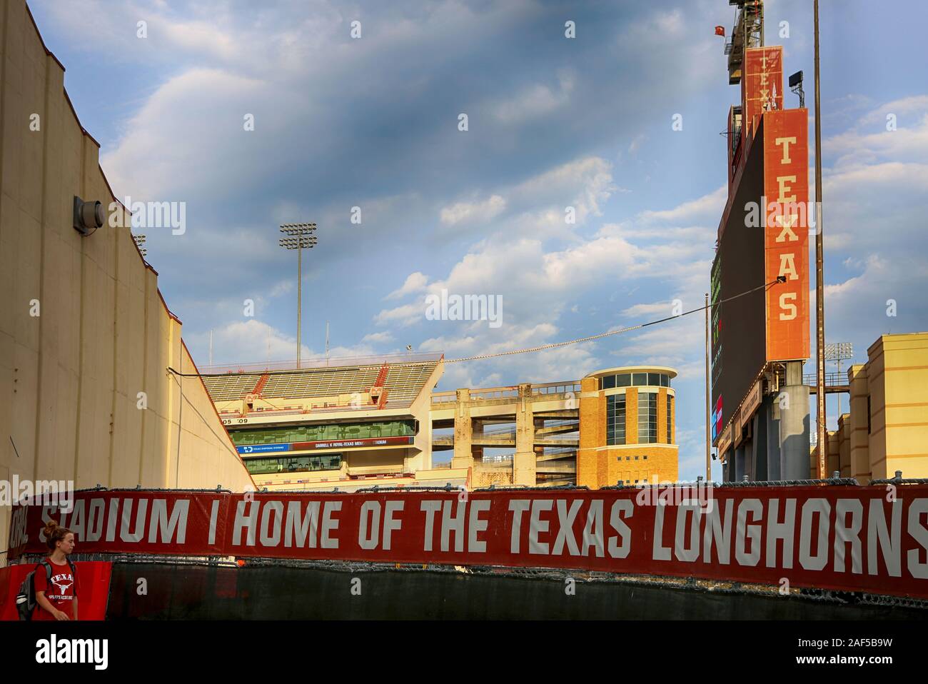 AUSTIN, Texas - September 21, 2019: Darrell K Royal Texas Memorial ...
