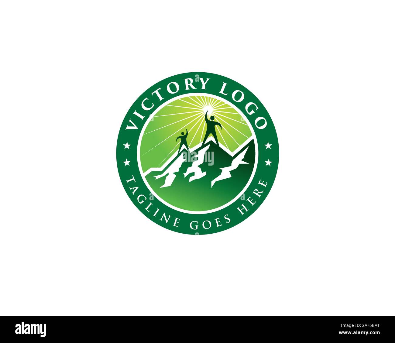 Success mountain goal flag Stock Vector Images - Alamy