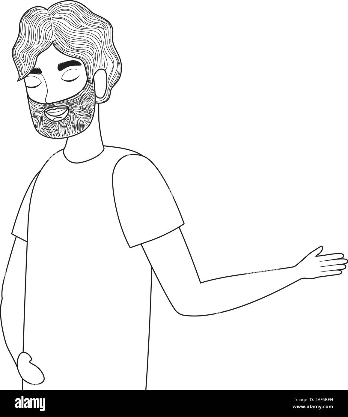 Man cartoon drawing vector design Stock Vector Image & Art - Alamy