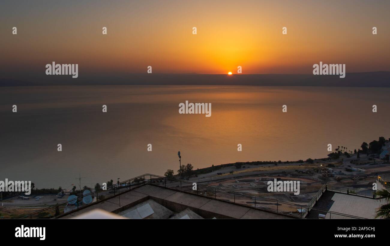 Sea of galilee israel sunrise hi-res stock photography and images - Alamy