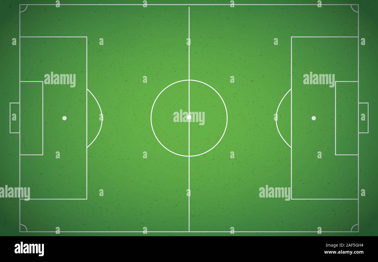 Soccer field or futsal field top view. vector Stock Vector Image & Art ...