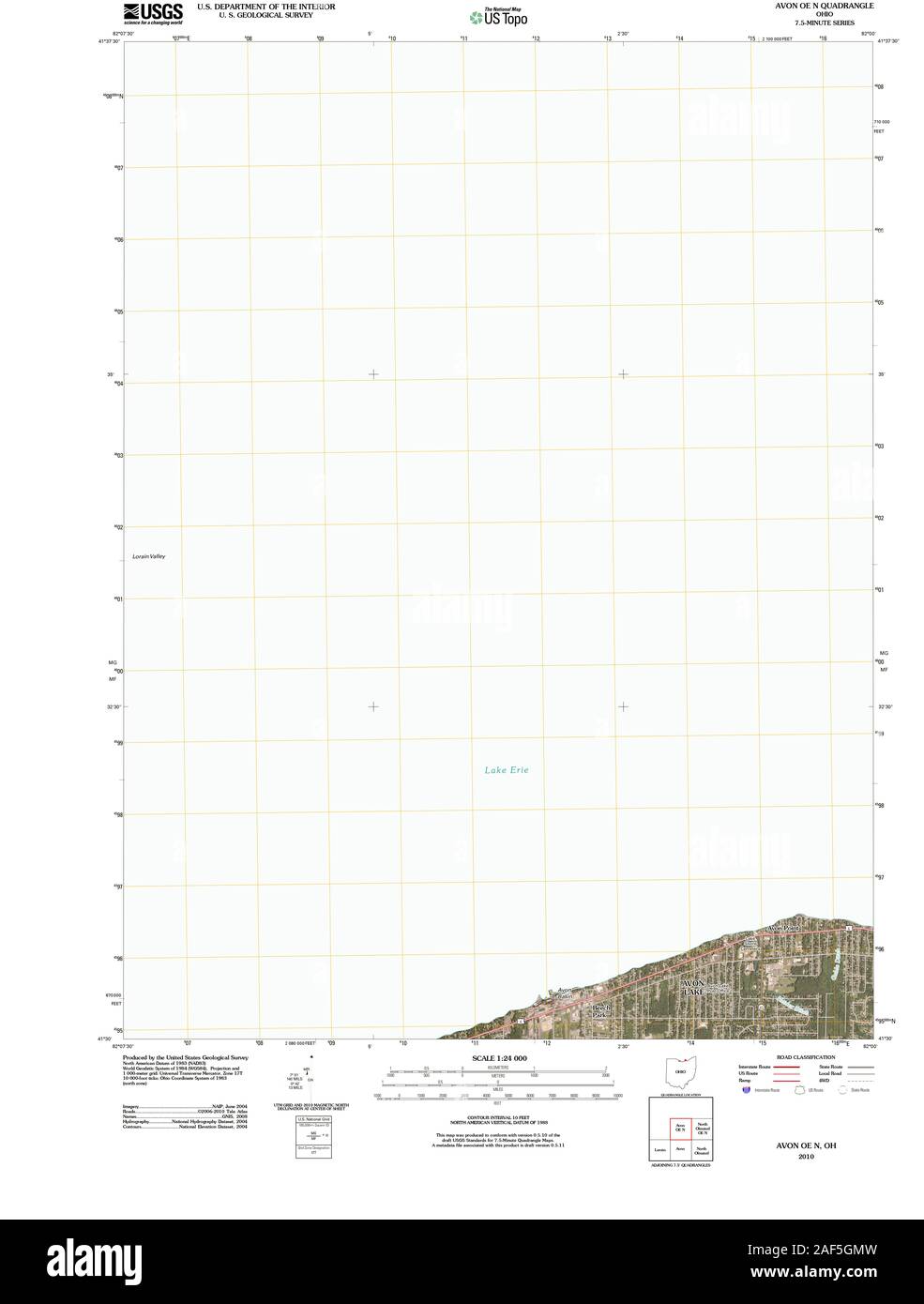 Avon ohio map hi-res stock photography and images - Alamy