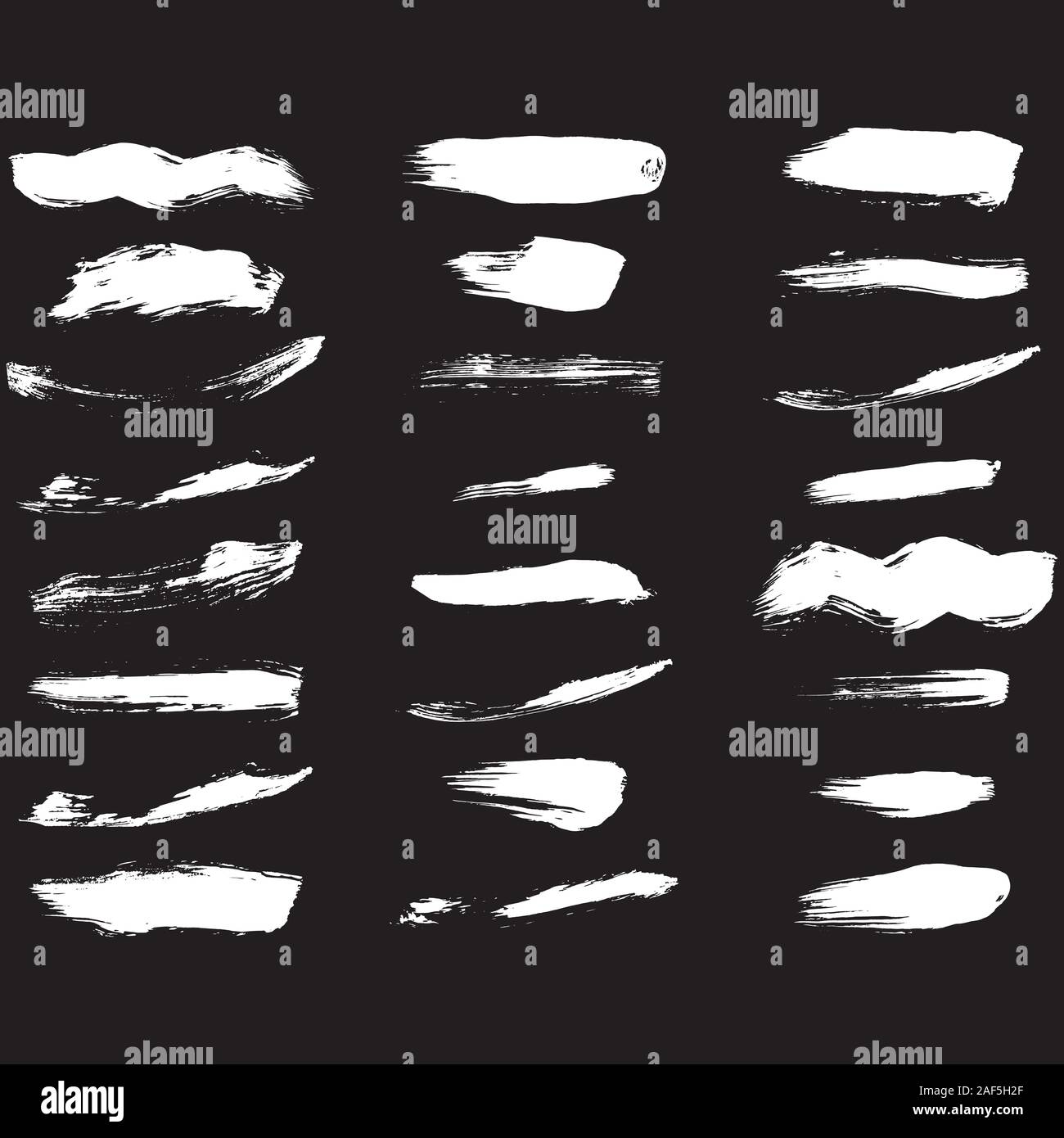 Brush marks paint Black and White Stock Photos & Images - Alamy