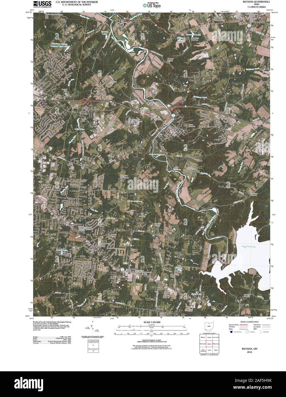 Batavia map Cut Out Stock Images & Pictures - Alamy