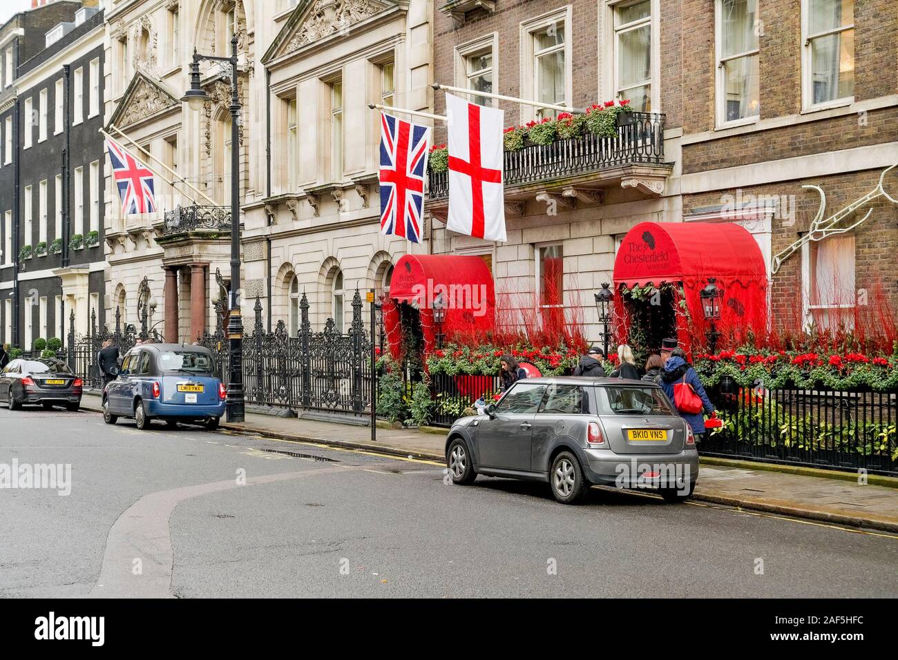 The Chesterfield Mayfair Hotel, Westminster, London, England, UK Stock ...