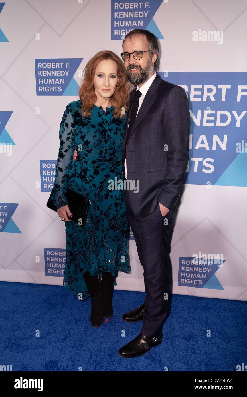 New York, NY, USA. 12th Dec, 2019. J.K. Rowling, Neil Murray at ...