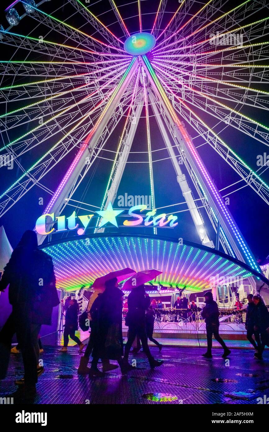 Hyde Park Winter Wonderland, Fun fair, London, England, UK Stock Photo ...