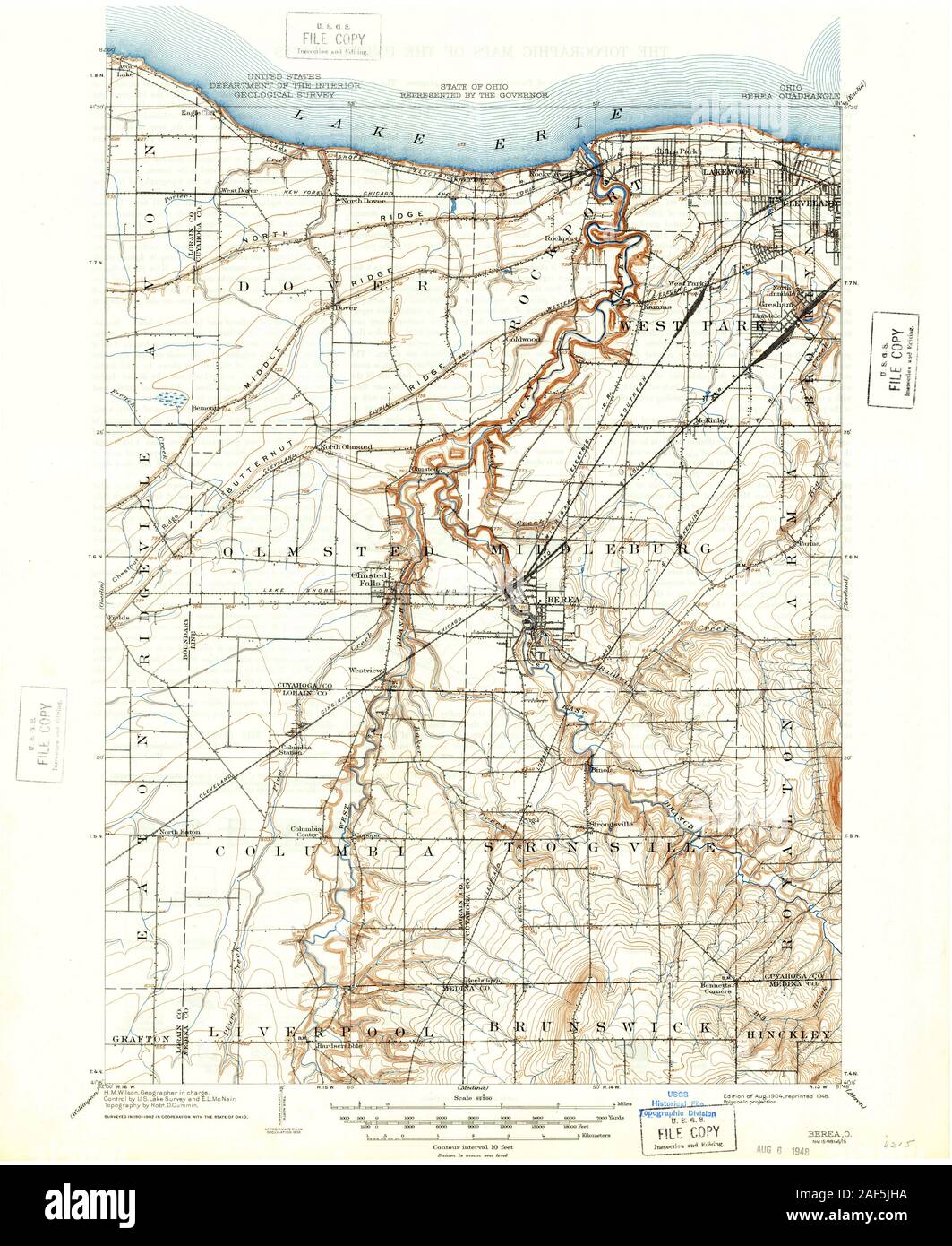 Map of berea Cut Out Stock Images & Pictures - Alamy