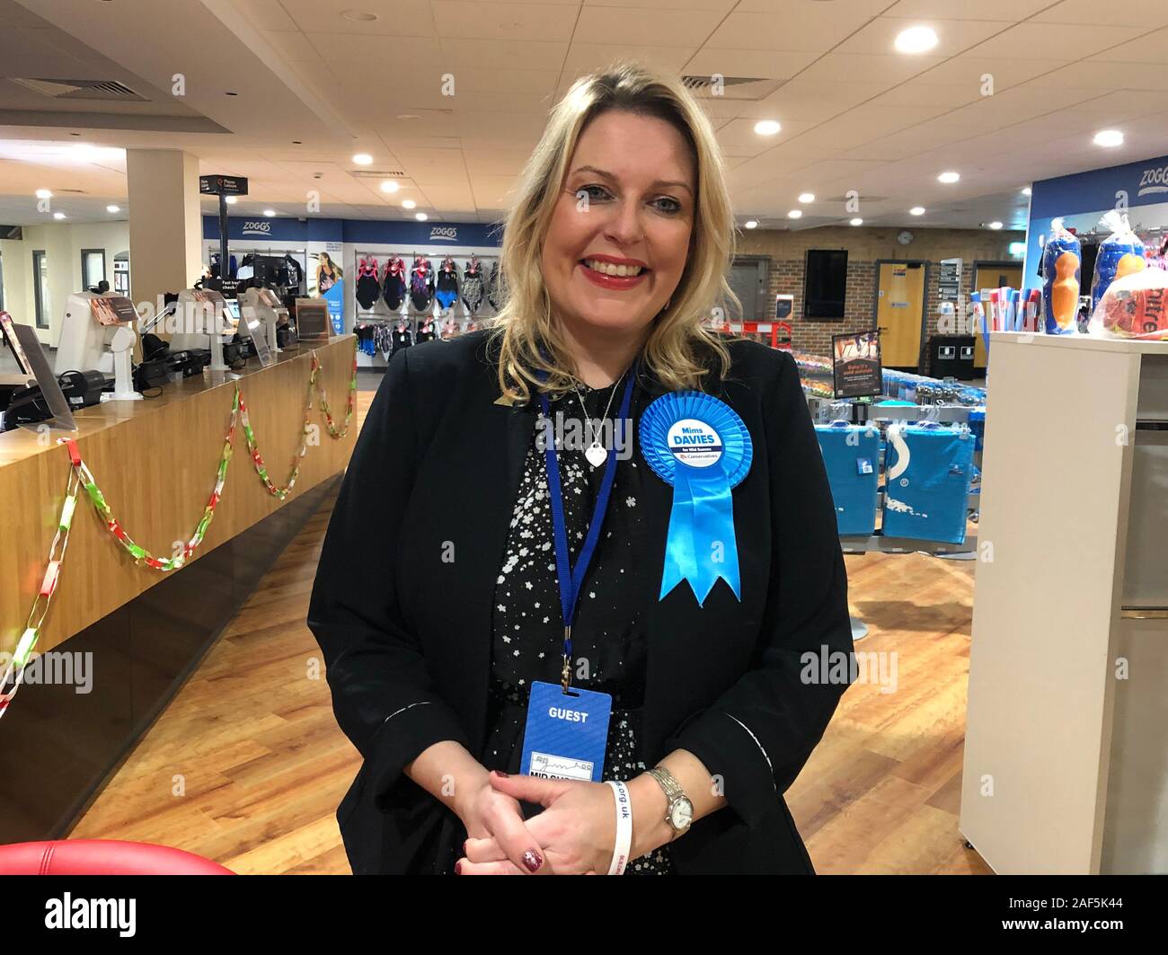 Mid sussex conservative candidate mims davies count hi-res stock ...