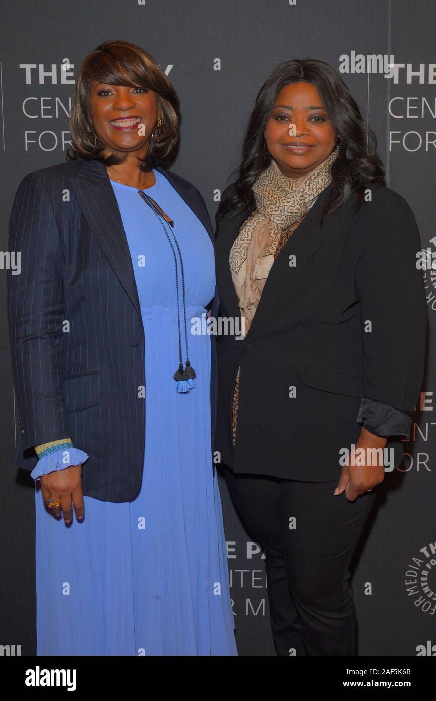 NEW YORK, NY - DECEMBER 12: Nichelle Tramble and Octavia Spencer attend ...