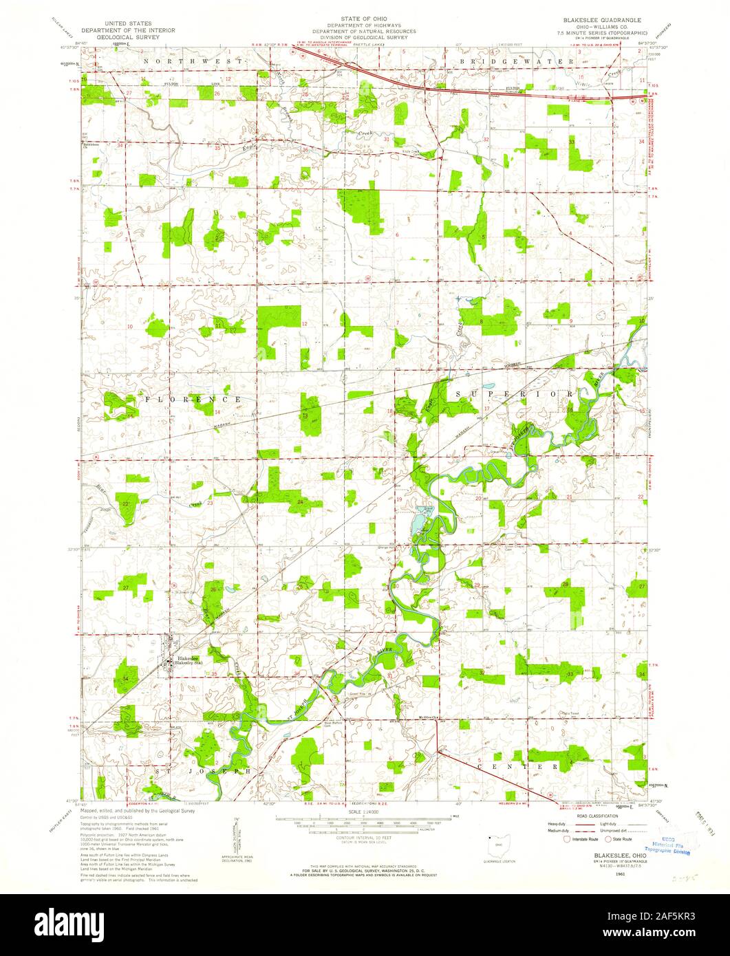 Map of blakeslee hi-res stock photography and images - Alamy