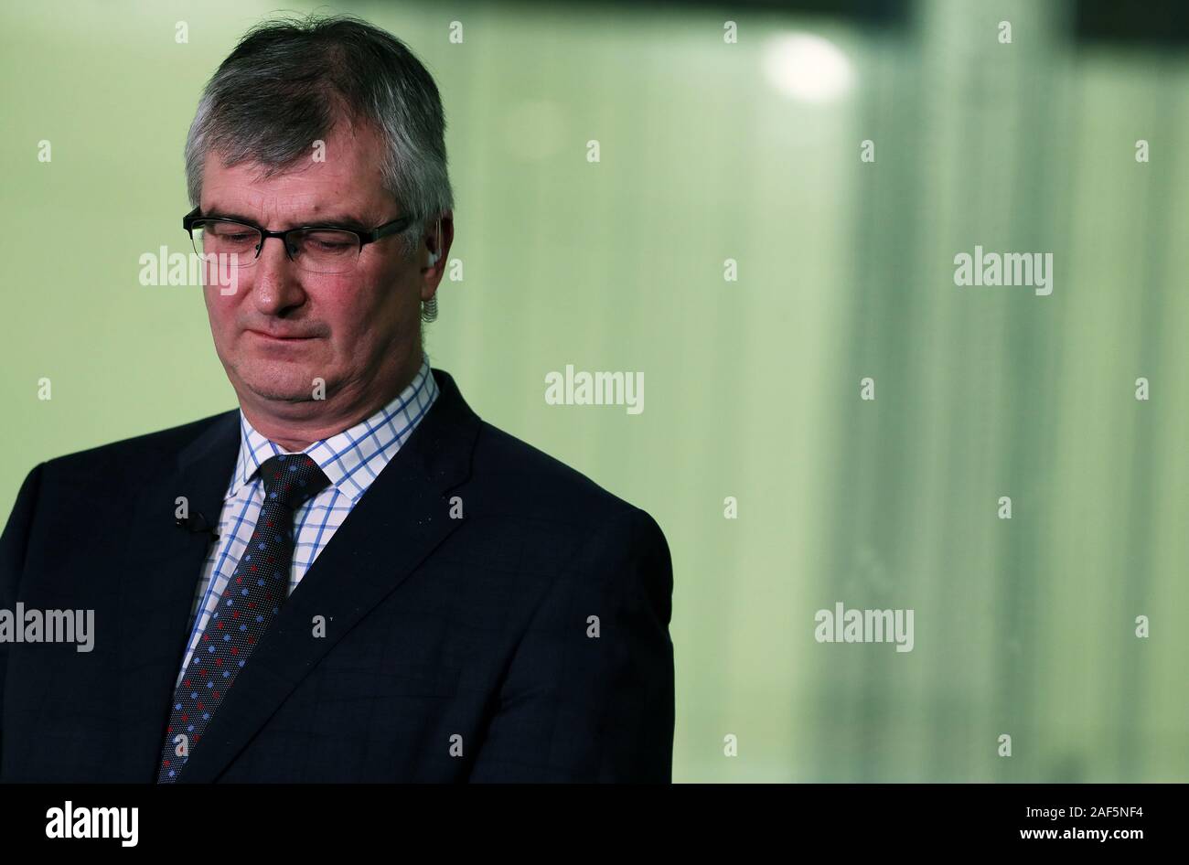 Tv interview leisure centre hi-res stock photography and images - Alamy