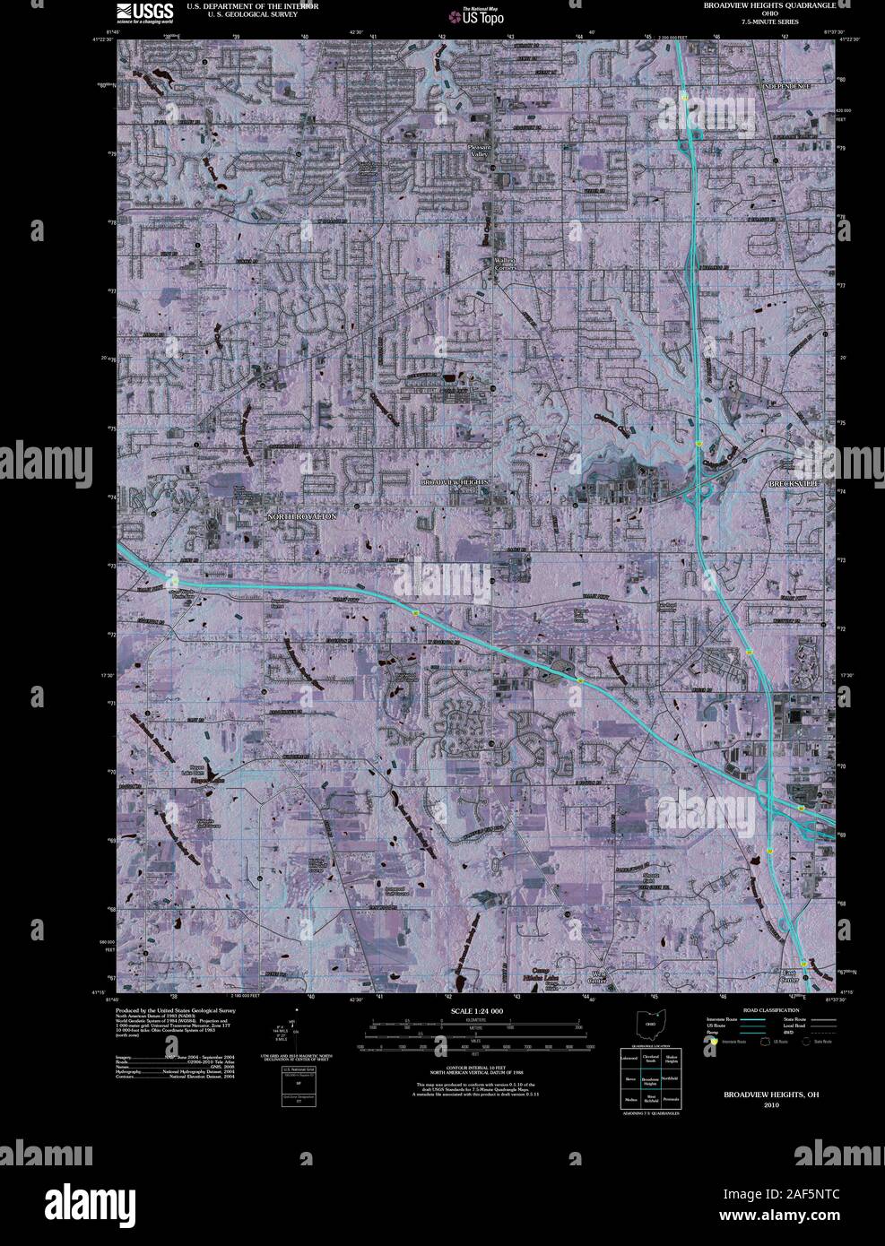 Map of broadview hi-res stock photography and images - Alamy